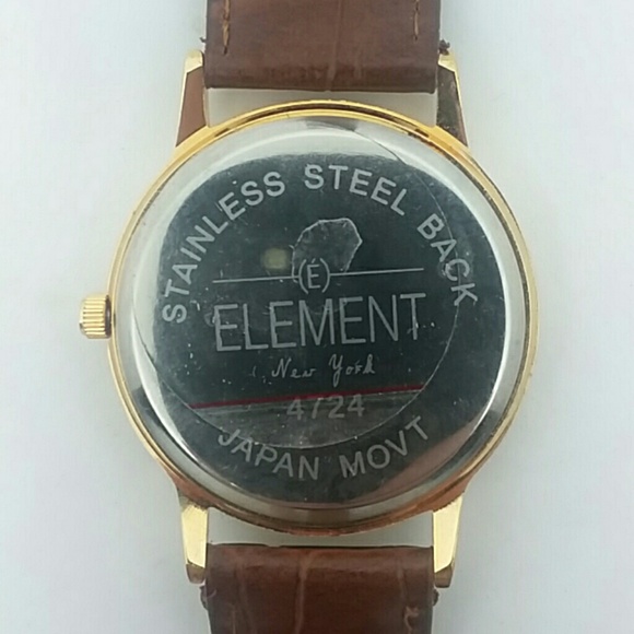 Accessories | Element New York Goldtone Quartz Watch | Poshmark